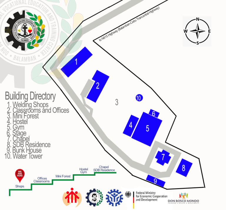 Vicinity Map – Don Bosco TVET Balamban