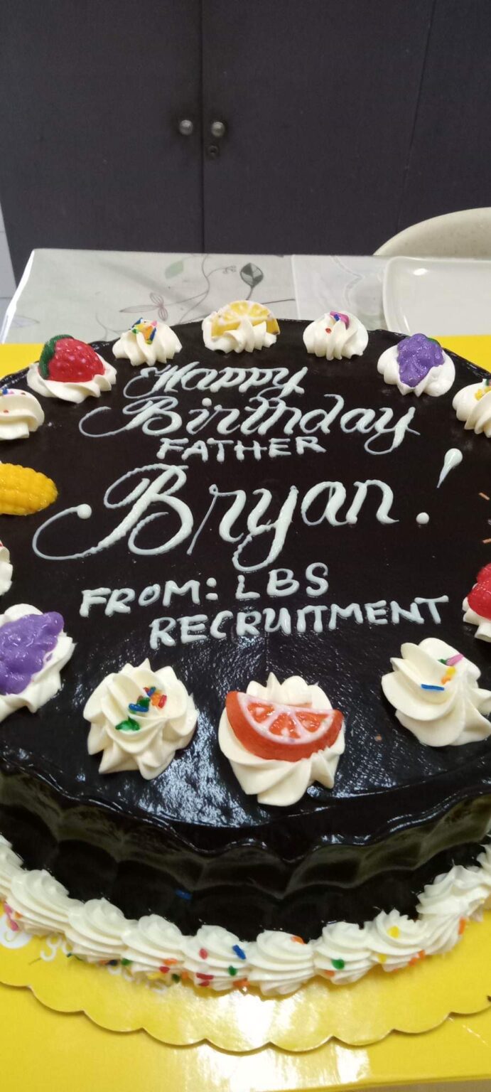 HBD Fr Brian – Don Bosco TVET Balamban